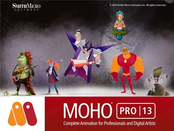 Moho pro 13中文版_Moho pro(二维动画制作软件)免费版下载13.0.2.610 - 系统之家